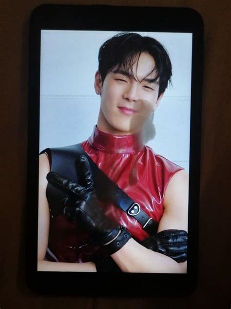 Monsta X Shownu Cum Tribute Rkpopcumtributes
