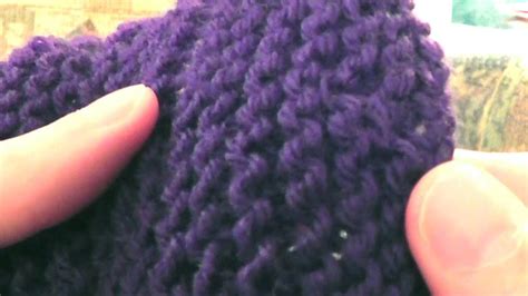 Knit Stitch Vs Purl Stitch Youtube
