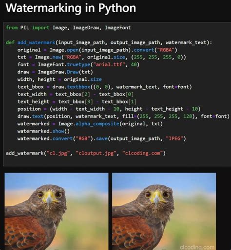 emad dm on linkedin with these simple codes we can add a watermark 💚💚
