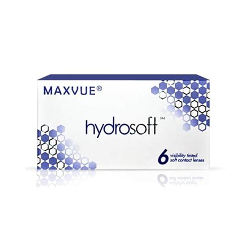 Maxvue Hydrosoft Monthly 6 Lenses Shop Malayaoptical
