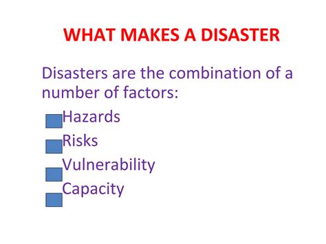Disaster Management Concept Ppt