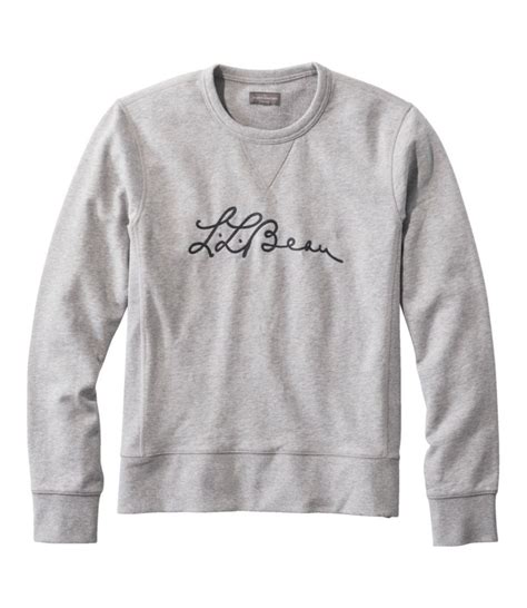 Mens Signature Rugged Crewneck Sweatshirt Sweatshirts At Llbean