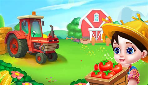 Ферма: фермерские игры для детей - играть онлайн бесплатно