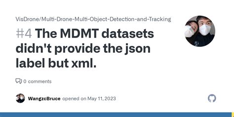 the mdmt datasets didn t provide the json label but xml · issue 4