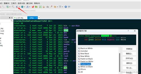 xshell配色 xshell配色方案 csdn博客