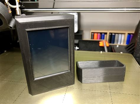 free 3d file thingpulse esp8266 wifi color display kit case with stand