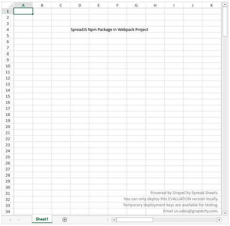 Using The Spreadjs Npm Package Spread