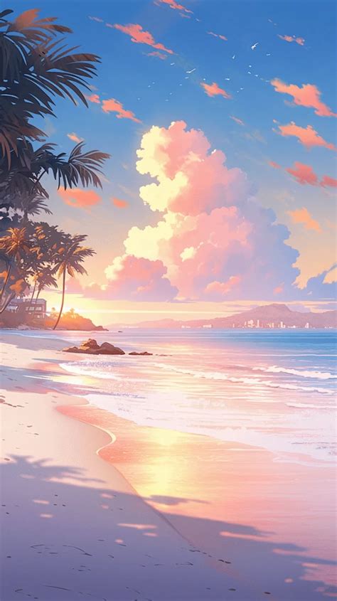 【可商素材43】落日海滩
