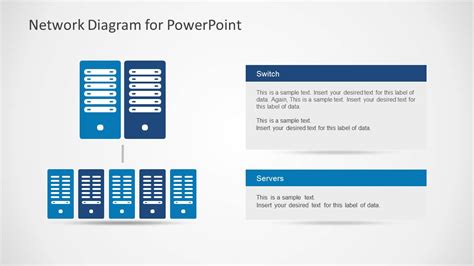 Network Diagram Template For PowerPoint SlideModel