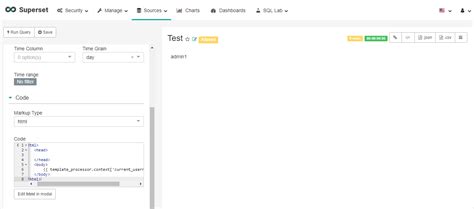 Design Jinja2 Support In Markup Viz · Issue 6771 · Apachesuperset
