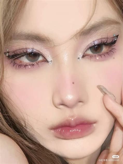 Soft Korean Girl Makeup Tutorial Eye Makeup Asian Makeup Sparkly Makeup