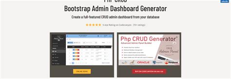 Trustlist Php Crud Generator Php Crud Bootstrap Dashboard Generator Phpcg