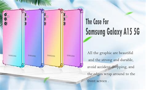 Amazon Com Osophter For Galaxy A G Case Women Girls With Screen Protector Reinforced