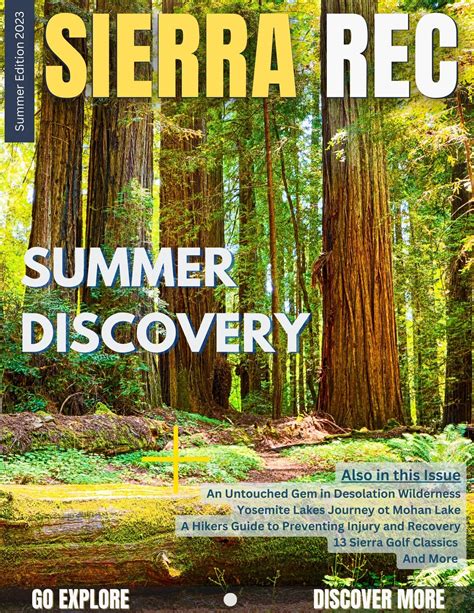 Summer 2023 Issue 15 Sierra Rec Magazine