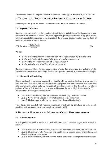 Exploring Bayesian Hierarchical Models For Multi Level Credit Risk Assessment Detailed Insights