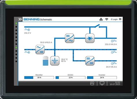 Remote Monitoring System MCU Monitoring Control Unit BENNING