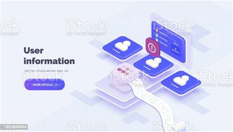 사용자 활동 평가 시스템 사용자 데이터의 확인 디지털 기술 데이터 전송 및 보호 벡터 일러스트레이션 등소 스타일 3d 데이터에