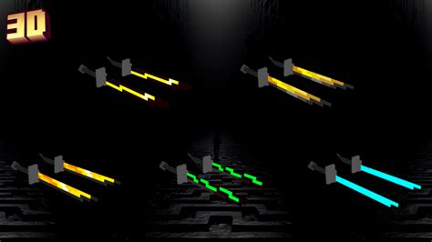 More 3d Swords Minecraft Addon
