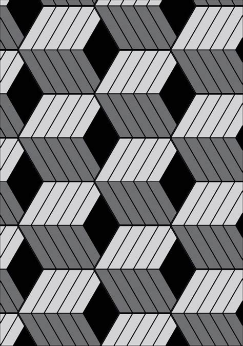 Hex Pattern Art Design Pattern Optical Illusions