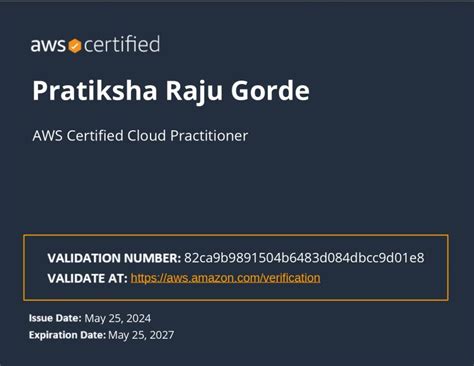 Pratiksha Gorde On Linkedin Aws Cloudpractitioner Cloudcomputing