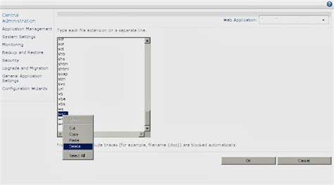 When We Try To Upload Some Of The File Extensions In Sharepoint Sites