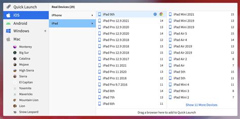 how to debug web and native apps on ipad browserstack