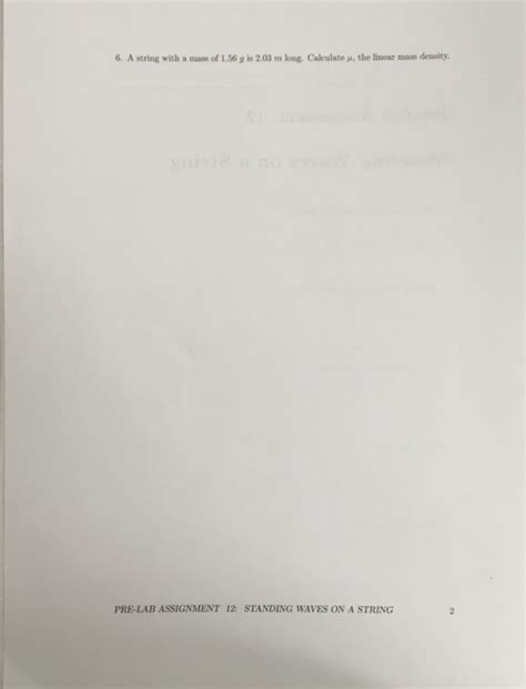 solved name date lab partner s pre lab assignment 12