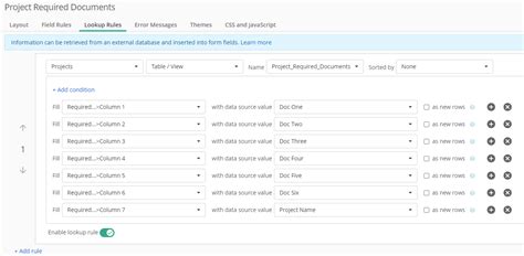 How Do I Pull Data From Sql Db Into A Form Table Field Laserfiche Answers