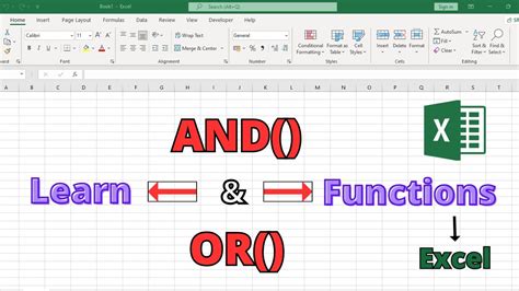 And And Or Functions In Excel How To Use And Function And Or Function In Excel Excel