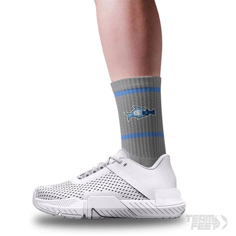 Unc Tarheels Mid Team Feet Socks 🧦