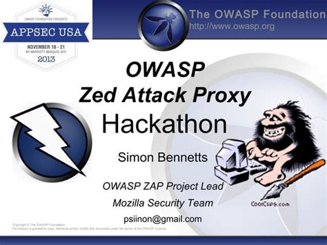Owasp 2013 Appsec Usa Zap Hackathon Ppt