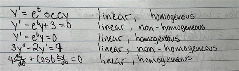 Can I Get A Sanity Check On Identifying Linearity And Homogeneity R