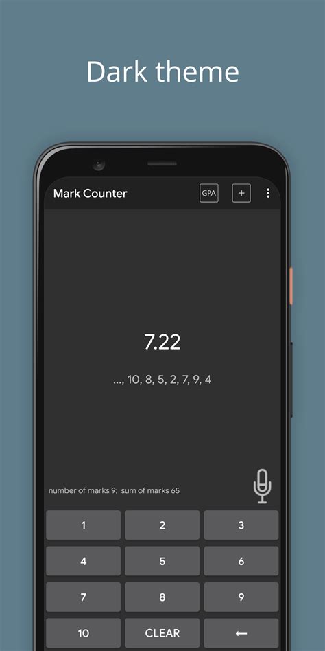 Mark Counter Average Markscore Calculator For Android Download