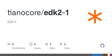 Github Tianocore Edk Edk Ii