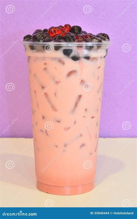 Bubble Tea Milk Stock Image CartoonDealer Com