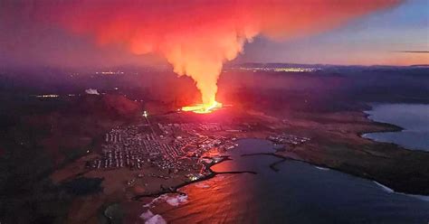 Iceland Volcano Homes Engulfed By Lava As Explosion Heard 43 Miles