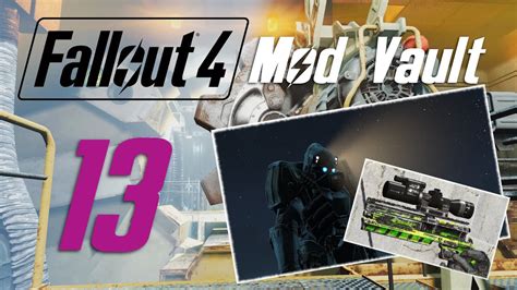 Fallout 4 Mod Vault 13 See Through Combat Scopes Youtube