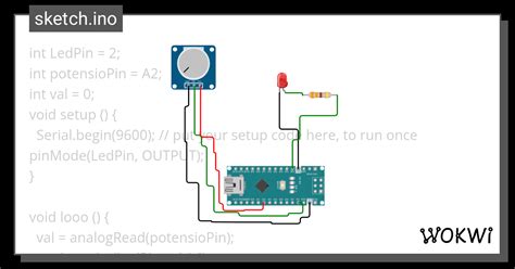 Ahmad Fajri Potensio Wokwi Esp32 Stm32 Arduino Simulator