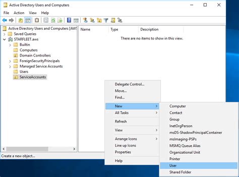 Windows Service Account Domain Join Delegation
