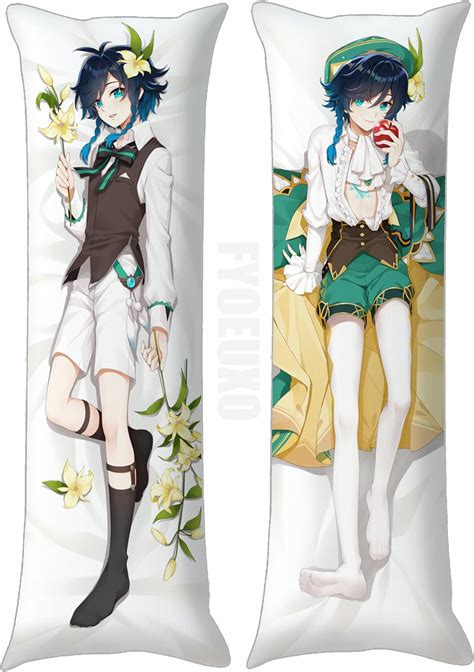 Genshin Impact Venti Genderbend Version Dakimakura Hugging Body Pillow Cover H4135C Lupon Gov Ph