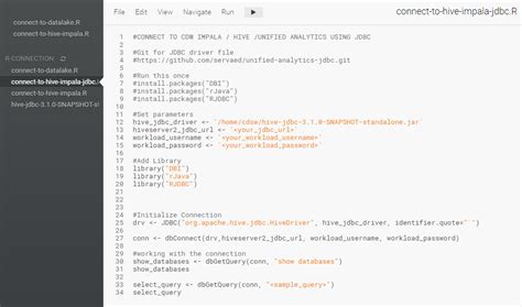 Connecting Cml To Data Lake And Cdw With R Cloudera Community 356853