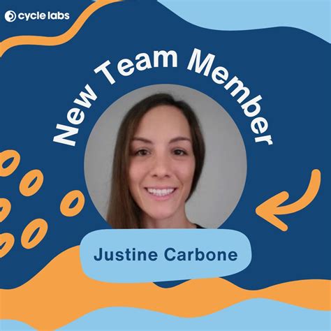 Cycle Labs On Linkedin We Are Excited To Welcome Justine Carbone To The Cycle Labs Team Justine