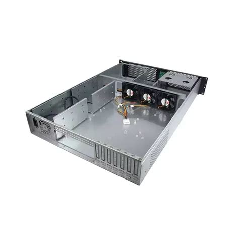 2u Atx Dual System Compact Server Case Rackmount Chassis Industrial Pc