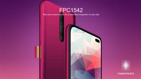 Curved Side Mounted Capacitive Sensor Optimized For Mobile Devices