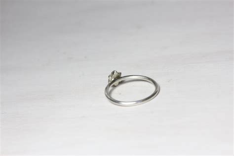 Cute Ruby Star Flower Stacking Ring Genuine Pink Red July Etsy