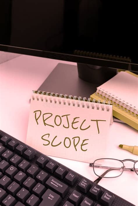 Text Showing Inspiration Project Scope Word Written On Evaluation Of