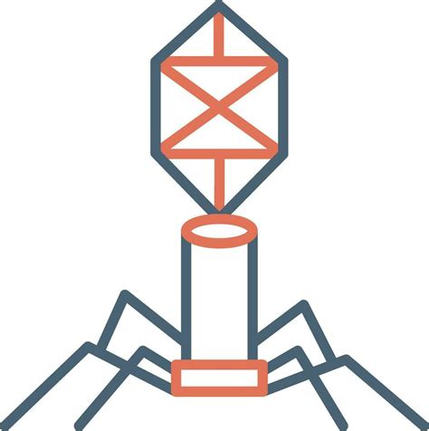 Bacteriophage Vector Icon 32717610 Vector Art At Vecteezy