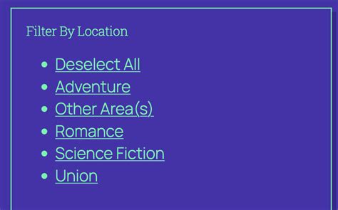 Job Taxonomy Filters Block Matador Jobs Documentation And Support