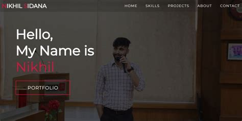 Introducing My New Web Portfolio Nikhil Sidana Posted On The Topic Linkedin