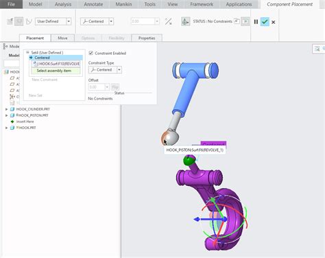 Know The Difference Between Fix And Default Constraints In Creo Parametric Assembly Design Plm